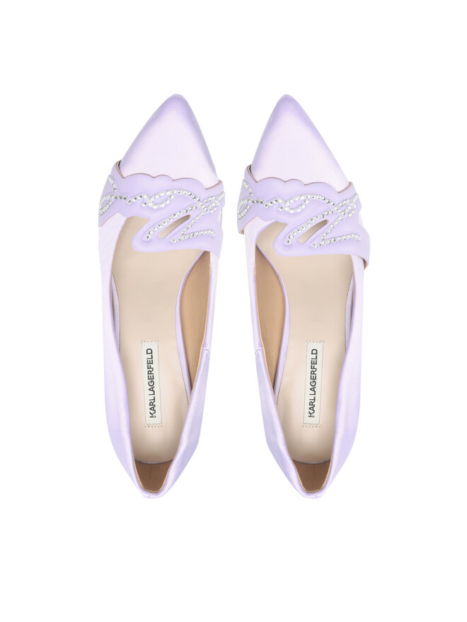 High Heels KARL LAGERFELD KL30919T Violett | eschuhe.de