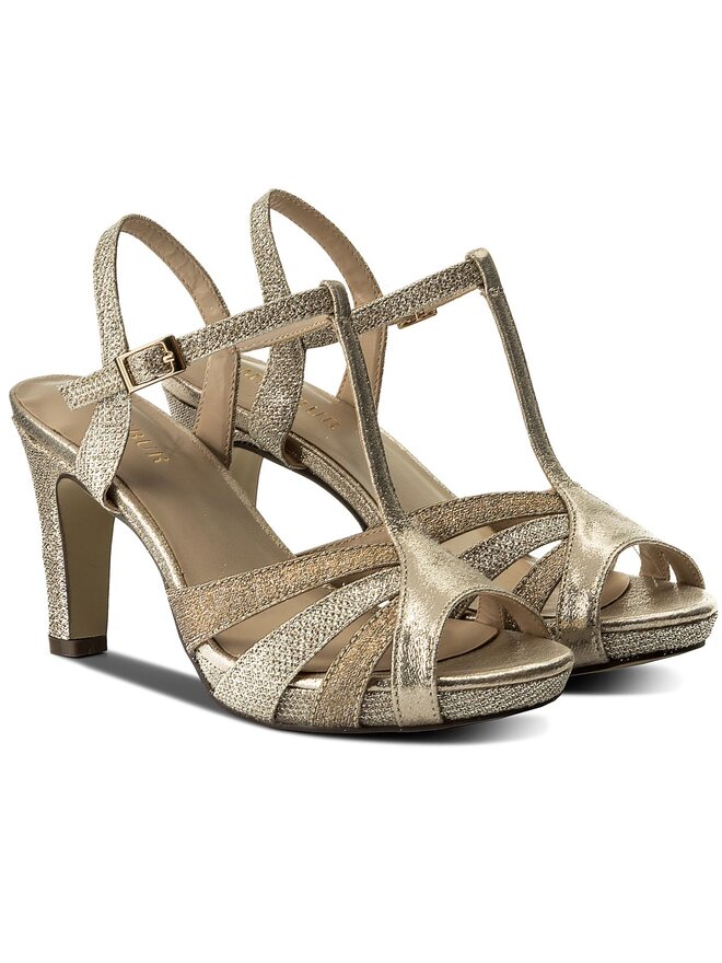 Sandalen Menbur 09556 Goldfarben | eschuhe.de