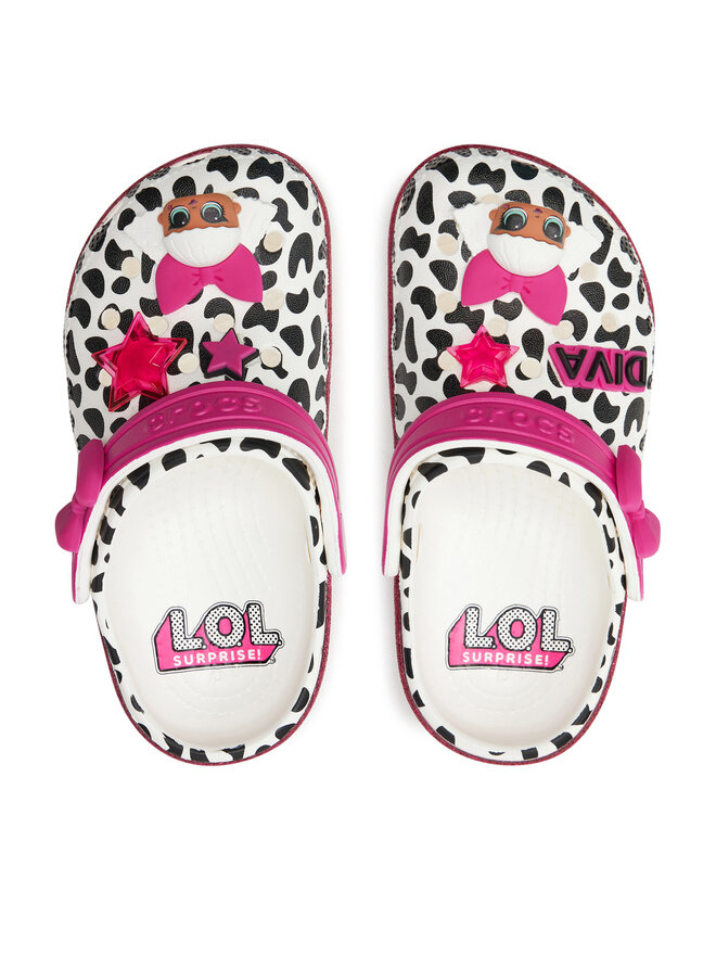 Pantoletten Crocs Lol Surprise Diva Classic Clog Kids 209465 Weiß ...