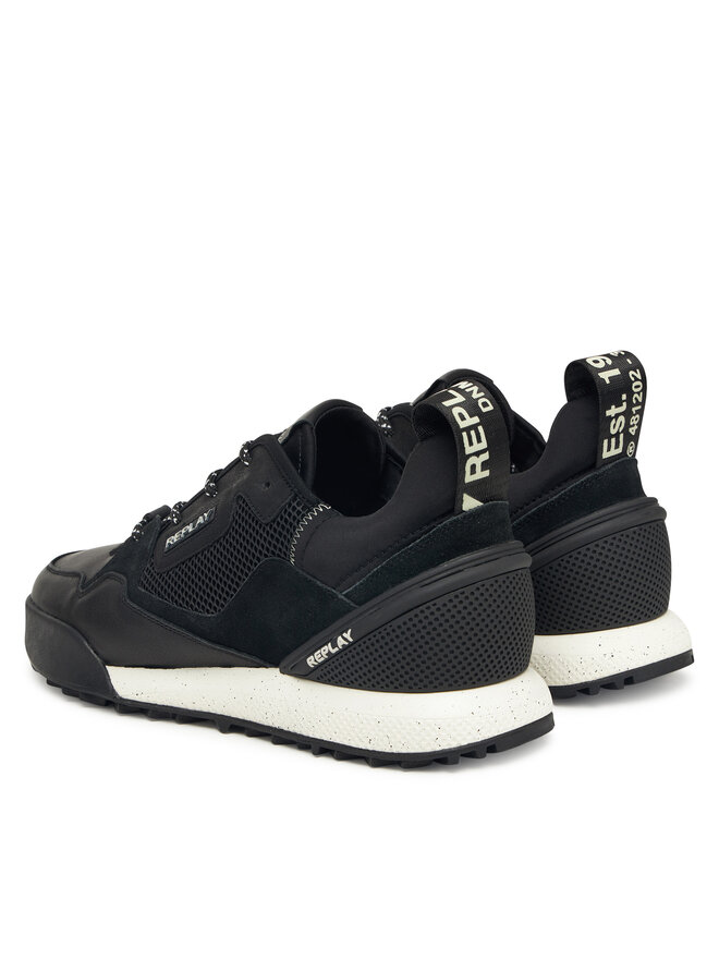 Sneakers REPLAY Field M 2.0 GMS8L .000.C0021L Negru | epantofi.ro