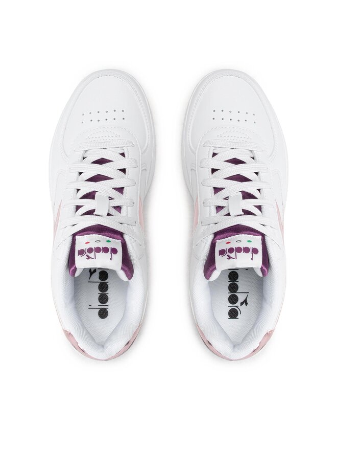 Sneakers Diadora Raptor Low Metalic Satin Wn 101.178641 01 20006 Weiß ...