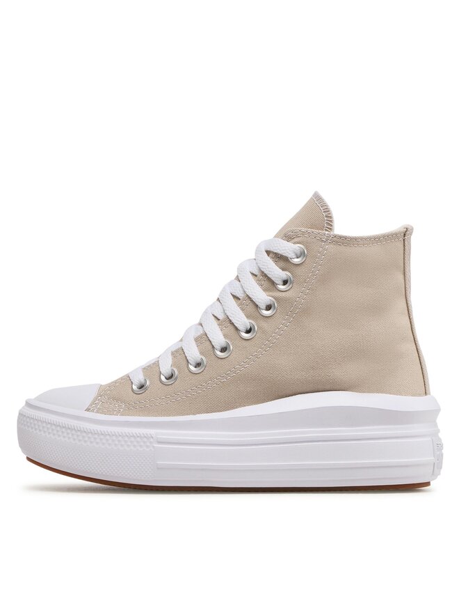 Plátěnky Converse Ctas Move Hi A04365C Béžová | eobuv.cz