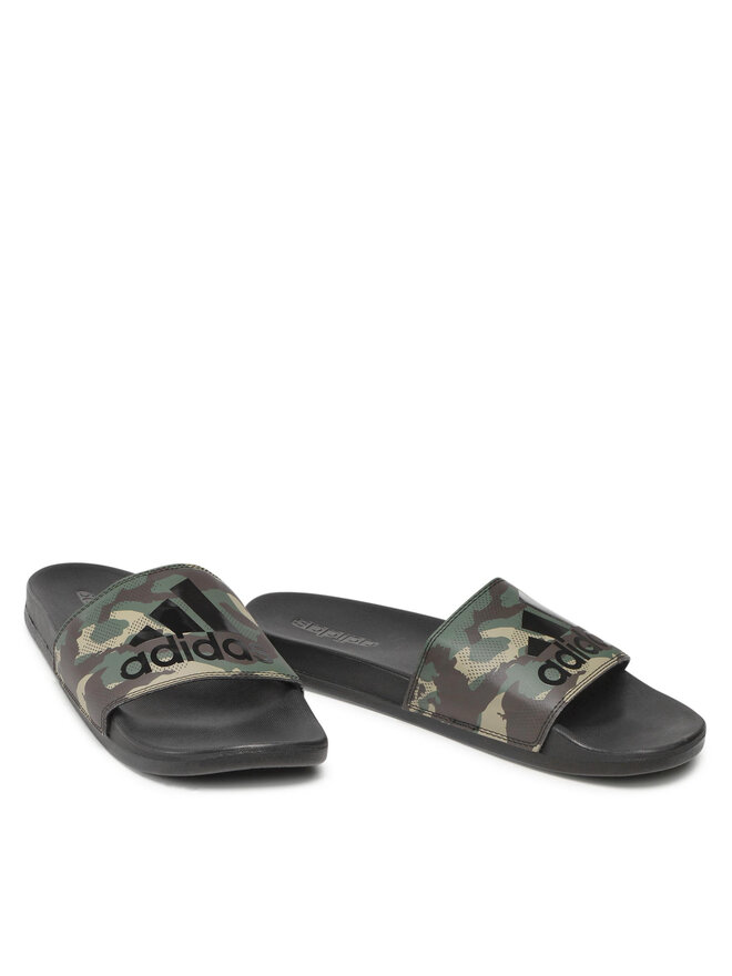 Pantoletten adidas adilette Comfort GW1053 Grün | de.eschuhe.ch