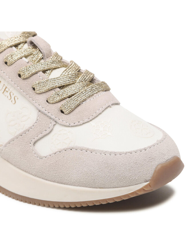 Sneakers Guess Dubai FL7DUB ELE12 Beige | eschuhe.de