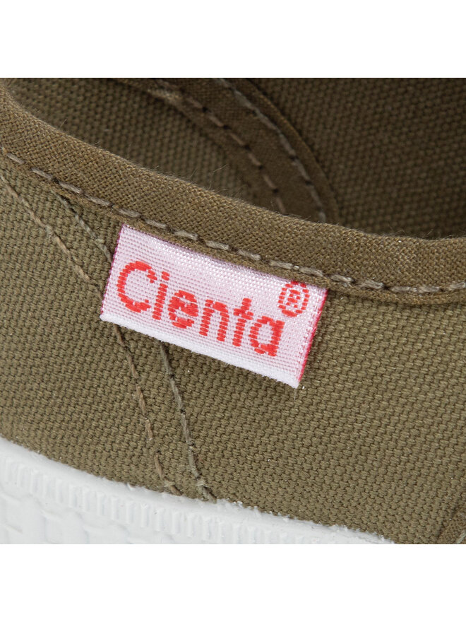 Sneakers aus Stoff Cienta 55000 Grün | eschuhe.de