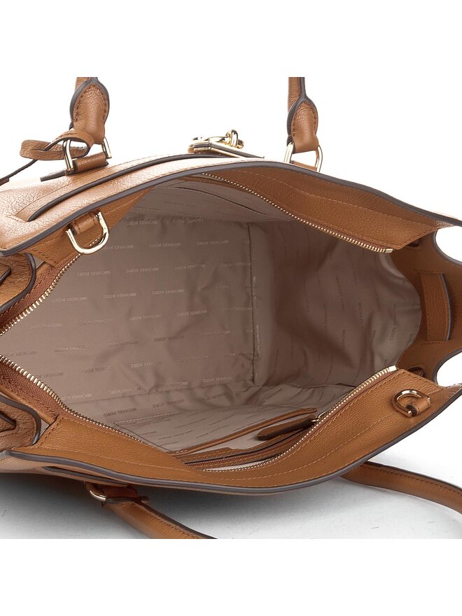 Handtasche Michael Kors Hamilton 30H7GHMT4L Braun | eschuhe.de