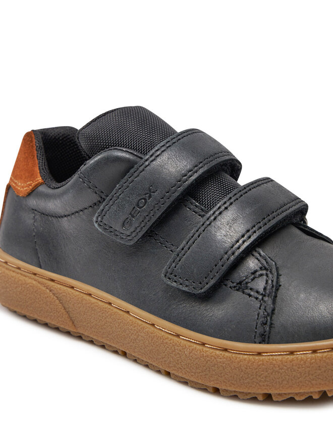 Sneakersy Geox J Theleven Boy J36LDD 0CL22 C9999 S Czarny | eobuwie.com.pl