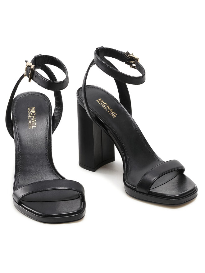 Sandály MICHAEL Michael Kors Angela Ankle Strap 40S1ANHS3L Černá | eobuv.cz