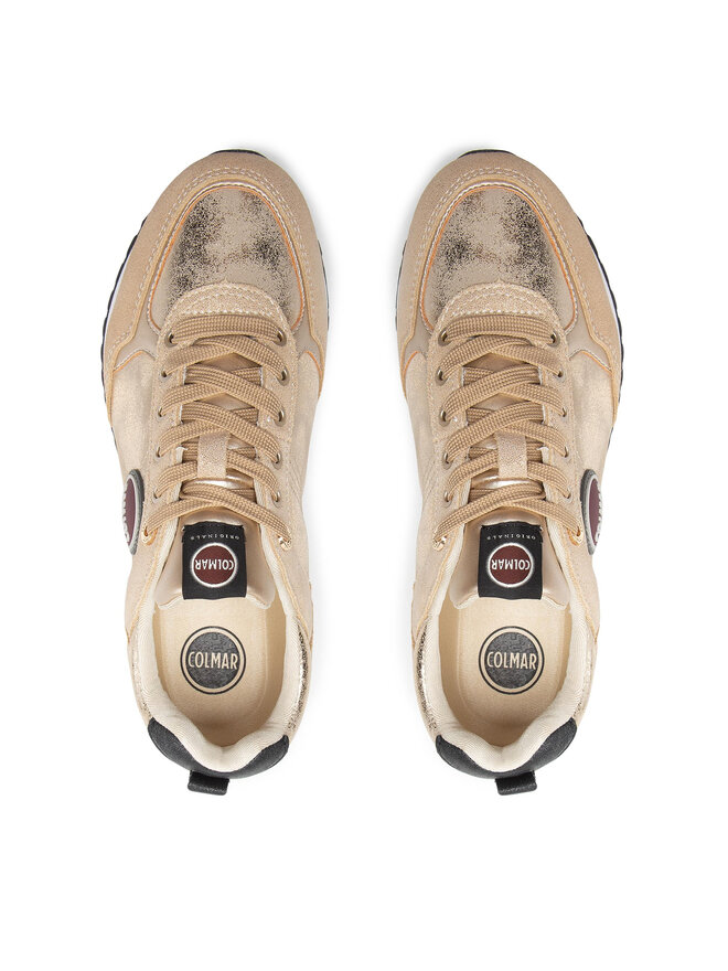 Sneakers Colmar Travis Punk High Outsole 104 Auriu | epantofi.ro