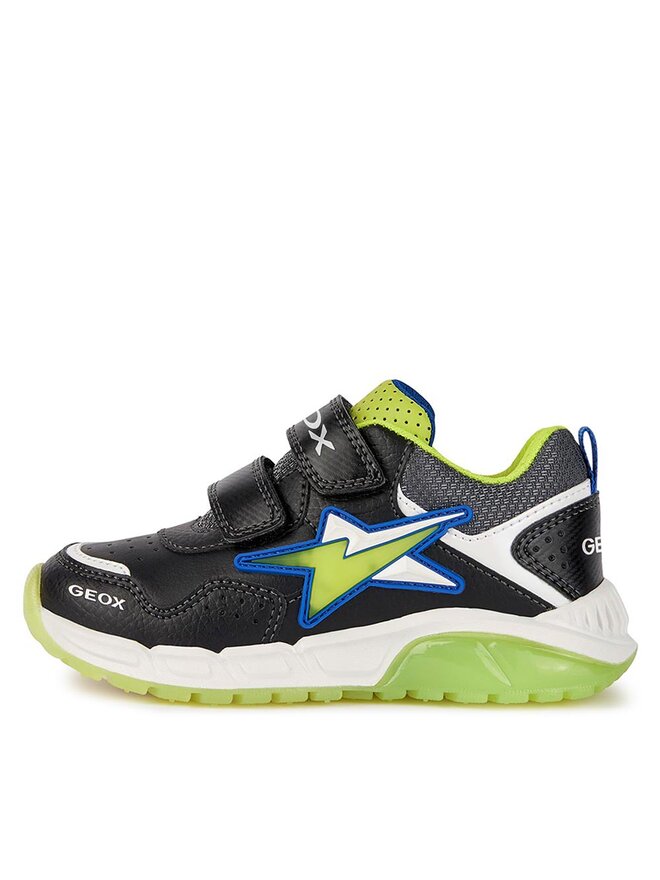 Sneakers Geox J Spaziale Boy J36CQA 0BU11 C0802 D Schwarz | eschuhe.de