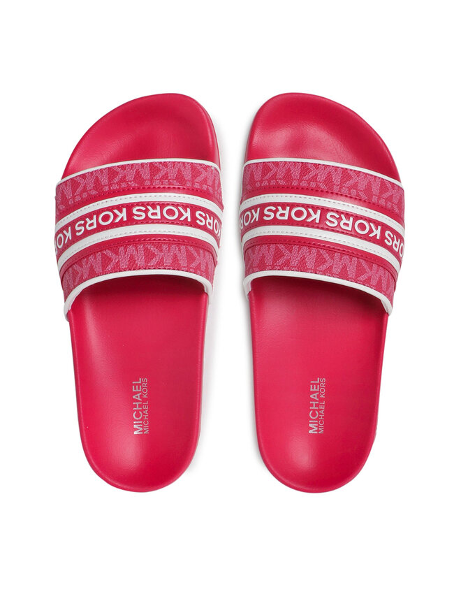 Pantoletten MICHAEL Michael Kors Gilmore Slide 40S2GMFA1B Rosa | eschuhe.de