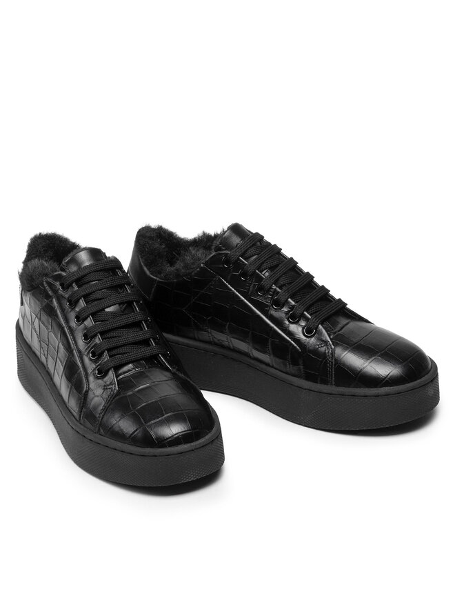 Sneakers Geox D Skyely D D16QXD 040TU C9999 Schwarz | eschuhe.de