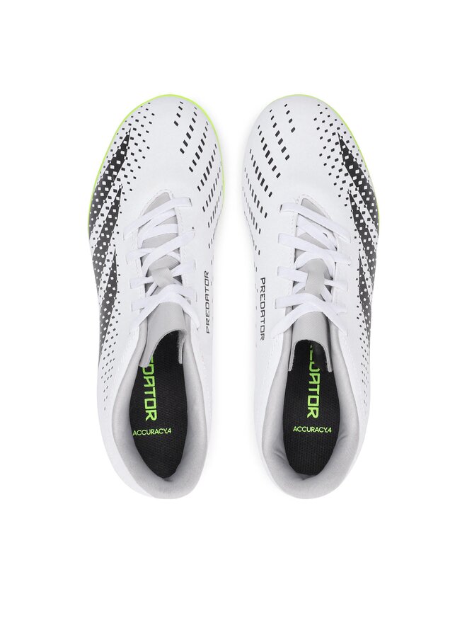 Zapatos de fútbol adidas Predator Accuracy.4 Turf Boots GY9995 Blanco ...