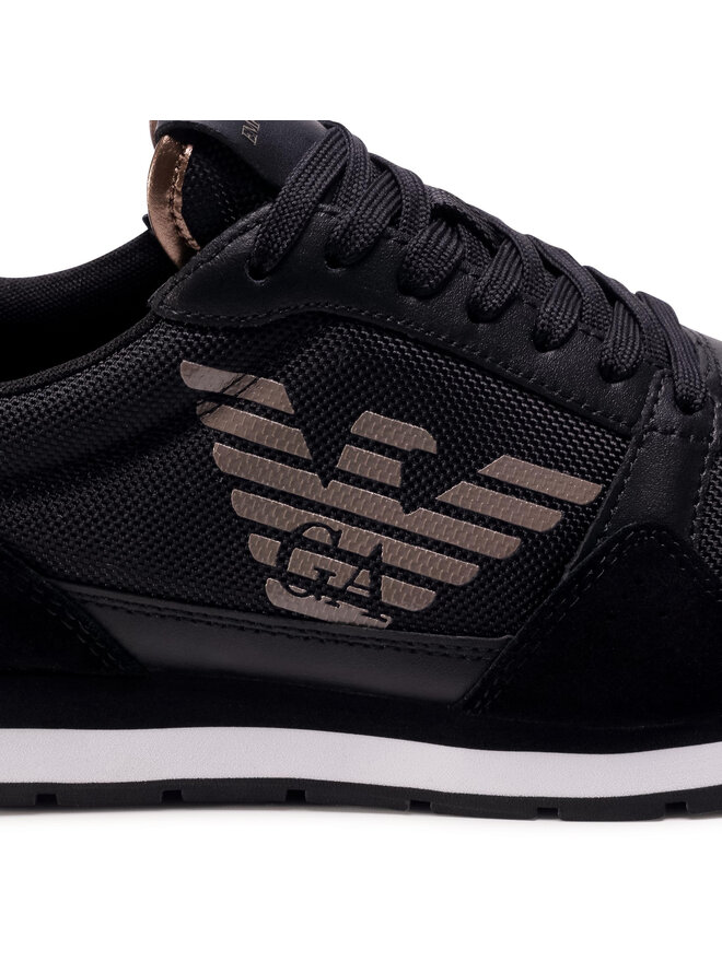 Sneakers Emporio Armani X4X215 XM561 N218 Schwarz | eschuhe.de