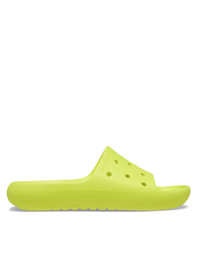 Klapki Crocs Classic Slide V2 209401 Żółty | eobuwie.com.pl