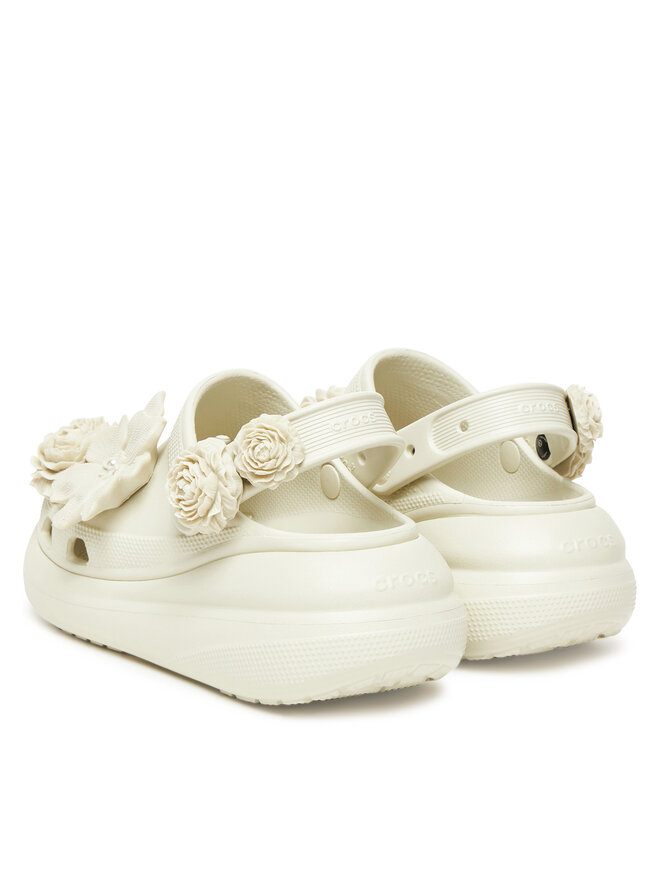 Παντόφλες Crocs Crush Bouquet Clog 211448 Μπεζ | epapoutsia.gr