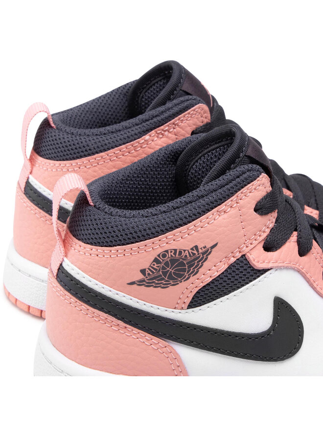 Sneakers Nike Jordan 1 Mid (Ps) 640737 603 Roz | epantofi.ro