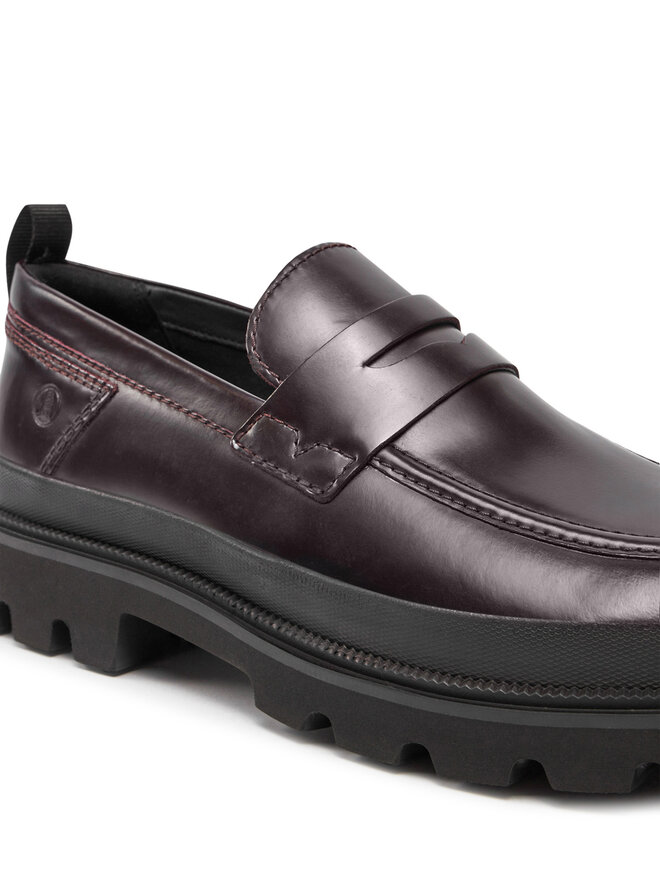 Slipper Clarks Badell Easy 26179235 Dunkelrot | eschuhe.de