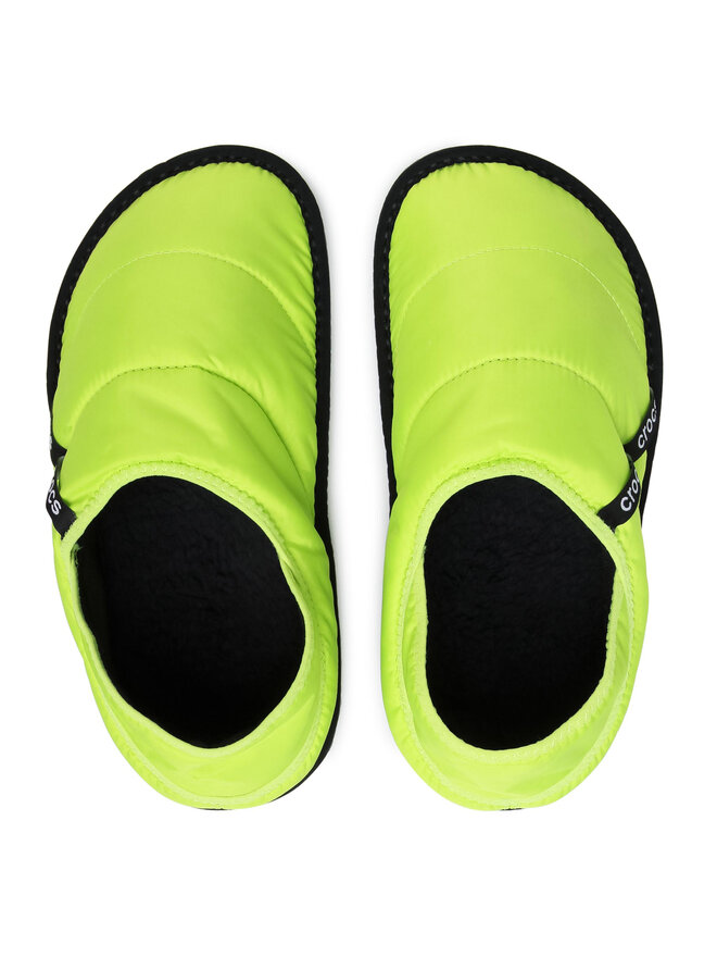 Pantuflas Crocs Neo Puff Slipper 205891 Verde | zapatos.es