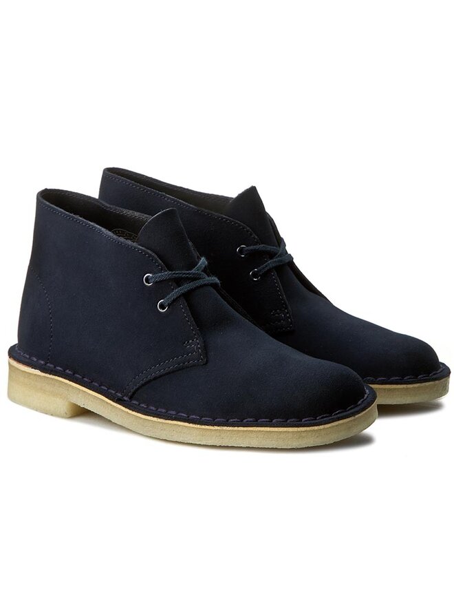 Botines Clarks Desert Boot. 261186184 Azul marino | zapatos.es
