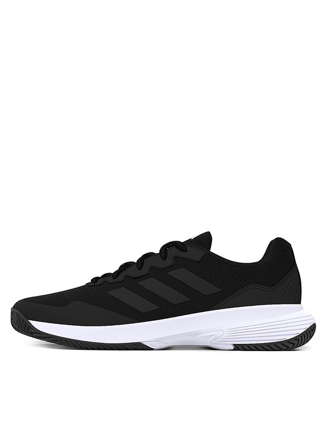 Buty do tenisa adidas Gamecourt 2.0 Tennis IG9567 Czarny | eobuwie.com.pl