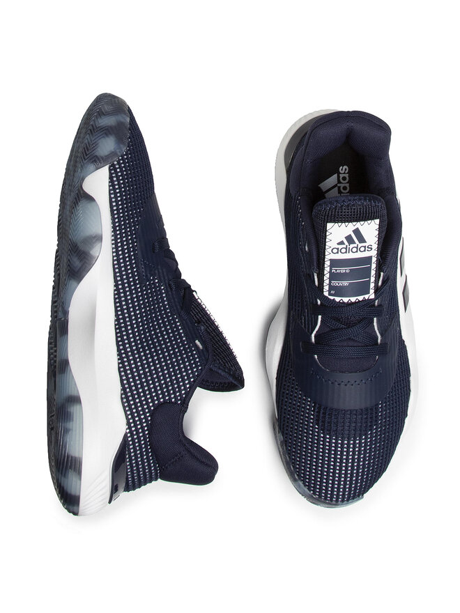 Basketballschuhe adidas Pro Bounce 2019 Low EF9840 Dunkelblau | eschuhe.de