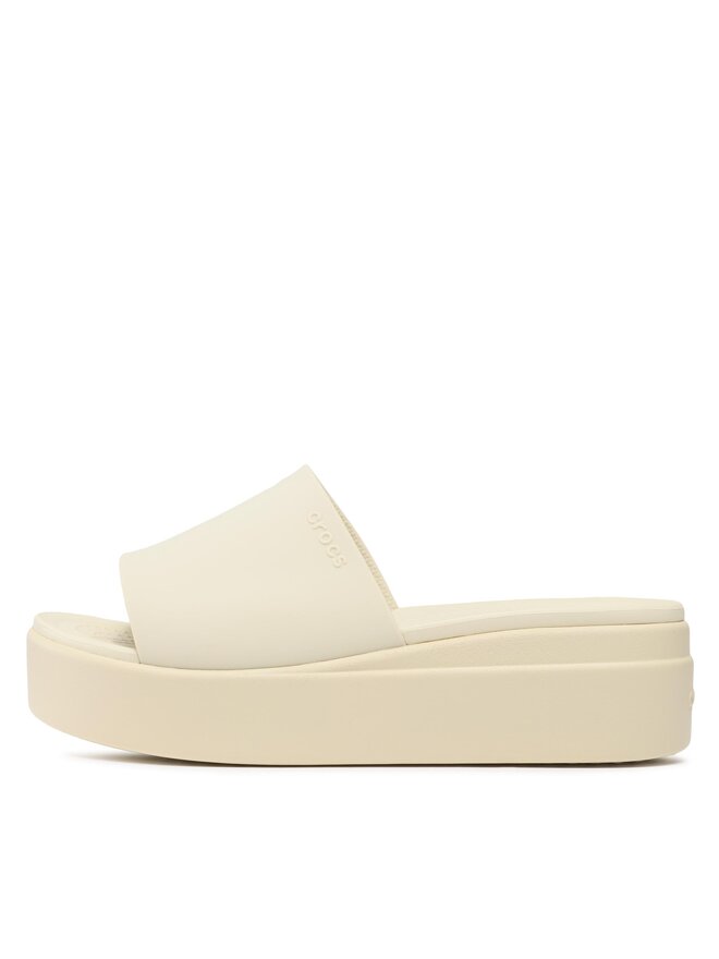 Pantoletten Crocs Crocs Brooklyn Slide 208728 Beige | eschuhe.de