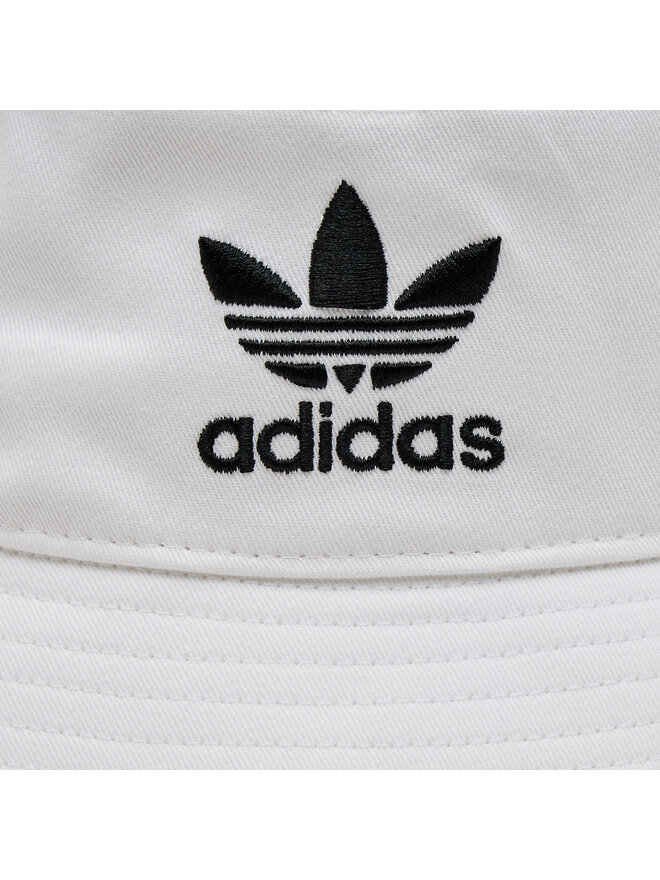 Hut adidas Trefoil Bucket Hat FQ4641 Weiß | eschuhe.de