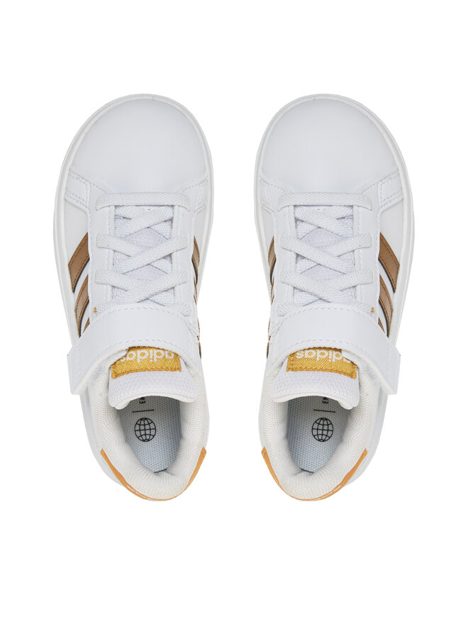 Sneakers adidas Grand Court 2.0 El K GY2577 Weiß | eschuhe.de
