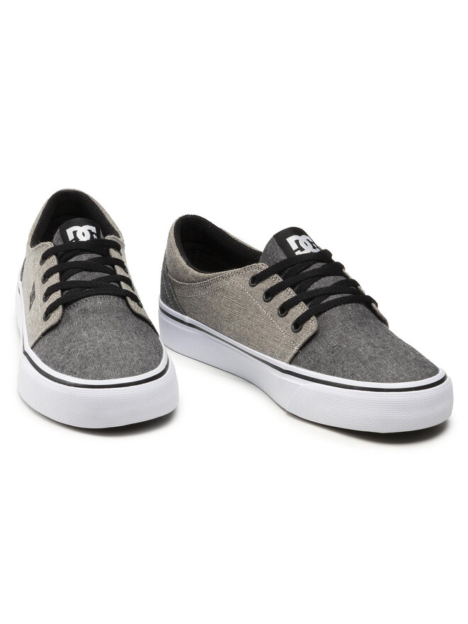 Sneakers aus Stoff DC Shoes Trase ADBS300138 Grau | eschuhe.de