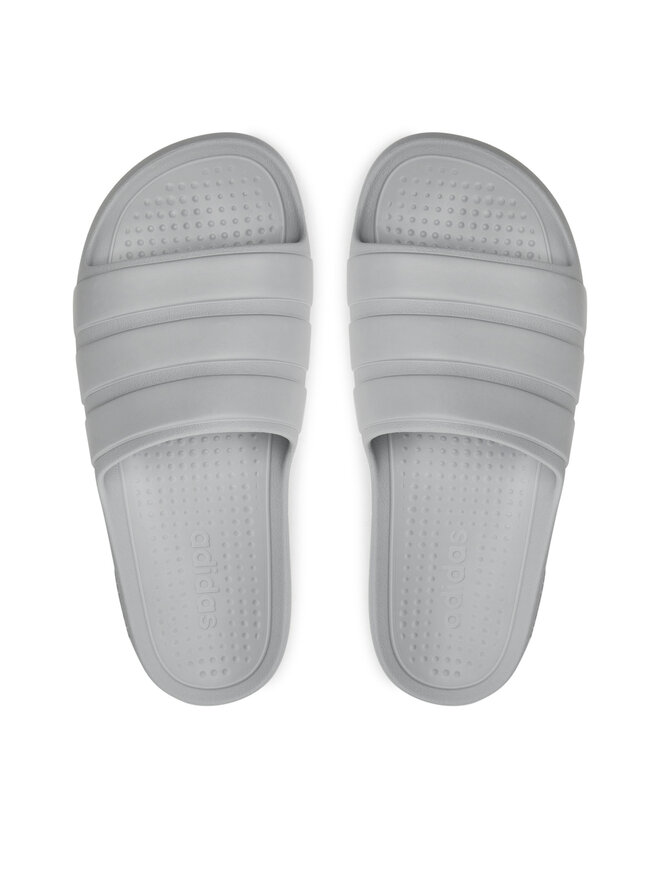Pantoletten adidas Adilette Flow IG6863 Grau | eschuhe.de