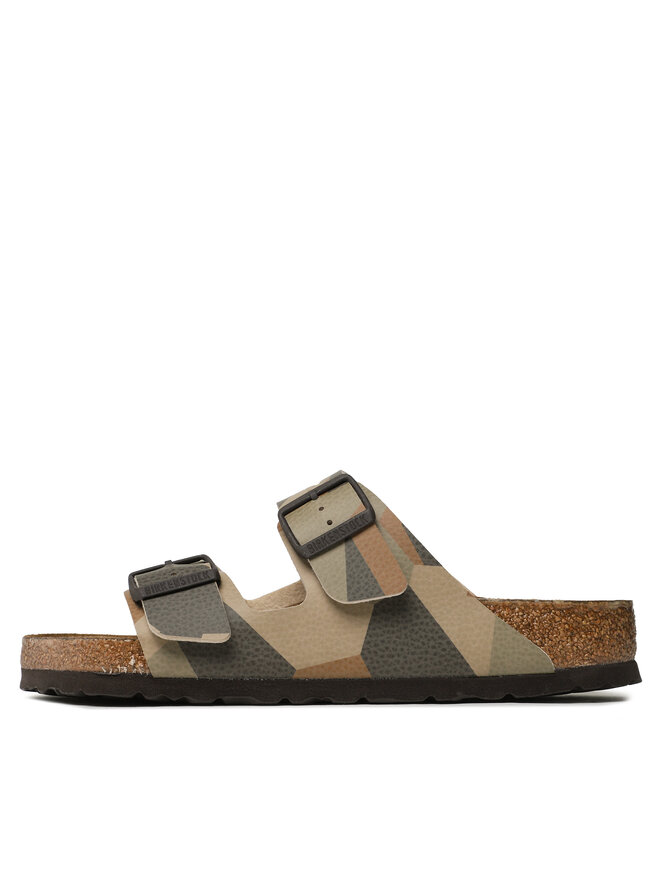 Pantoletten Birkenstock Arizona 1024651 Grün | eschuhe.de