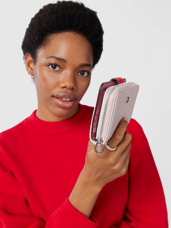 Cartera TOUS Billetera S. New Dubai 2001689913 Rosa | zapatos.es