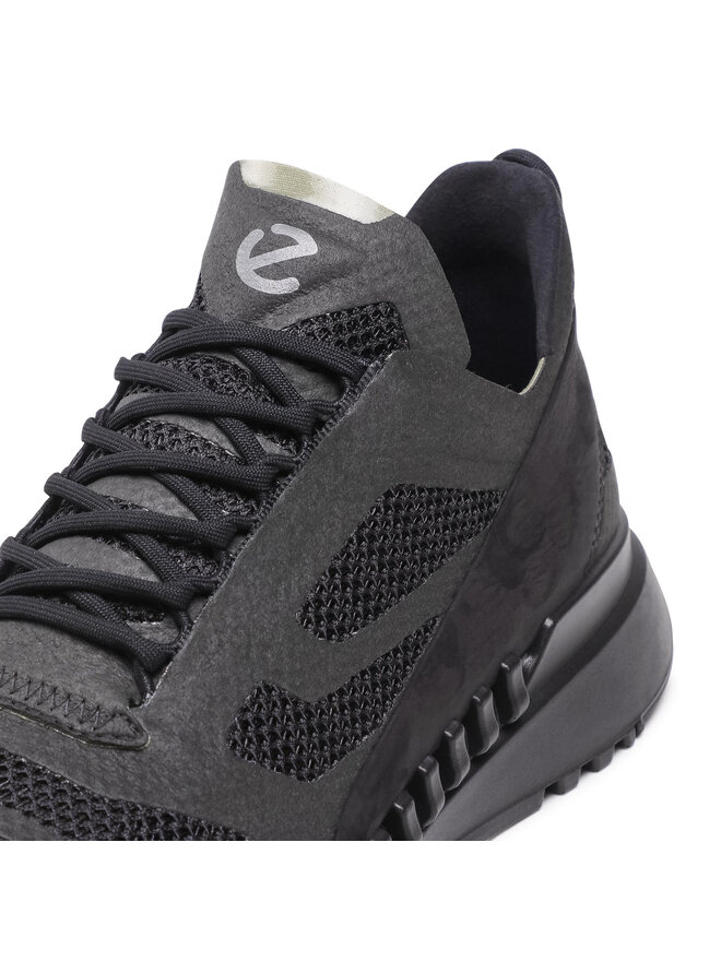 Sneakersy ECCO Zipflex M Low Tex 80378451052 Černá | eobuv.cz