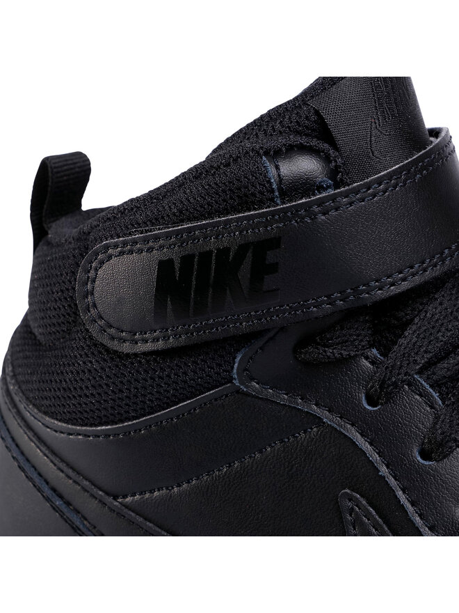 Zapatillas Nike Court Borough Mid 2 (GS) CD7782 001 Negro | zapatos.es