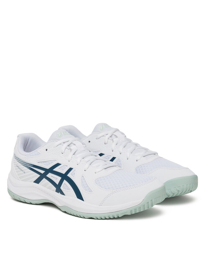 Buty halowe Asics Upcourt 6 1071A104 Biały | eobuwie.com.pl