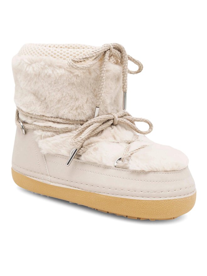 Śniegowce DeeZee SERAPHINE N9083 Beżowy | eobuwie.com.pl