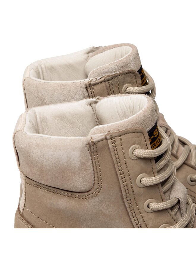 Schnürstiefeletten G-Star Raw Noxer Hgh Nub W 2141 020803 Beige ...