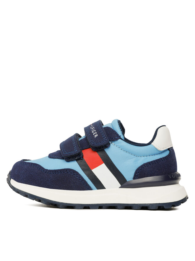 Sneakers Tommy Hilfiger Flag Low Cut Velcro Sneaker T1B9-32881-1587 M ...