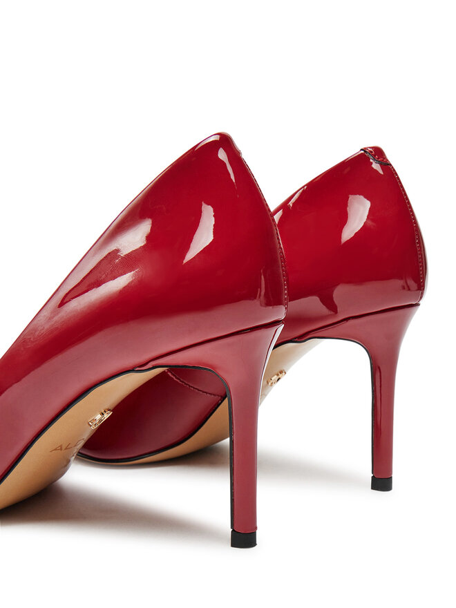 Pantofi cu toc subțire Aldo Stessymid 13621012 Roșu | epantofi.ro