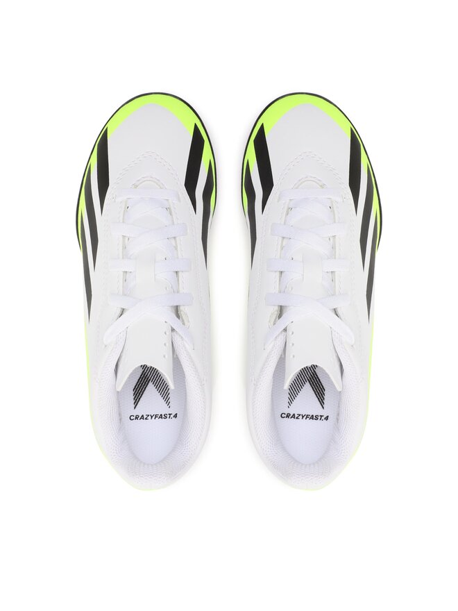 Fußballschuhe adidas X Crazyfast.4 Turf Boots IE4066 Weiß | eschuhe.de
