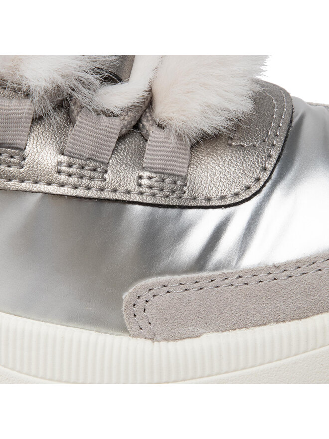 Sneakers Geox D Diamanta B D26UFB 0FUNF C1007 Silberfarben | eschuhe.de