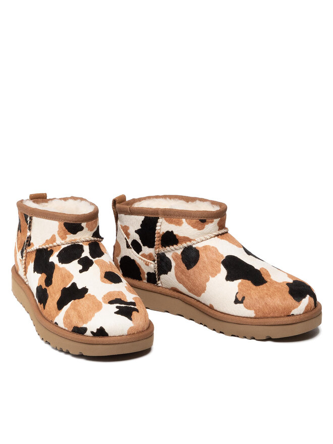 Апрески Ugg W Classic Ultra Cow Print 1123630 Кафяв | obuvki.bg