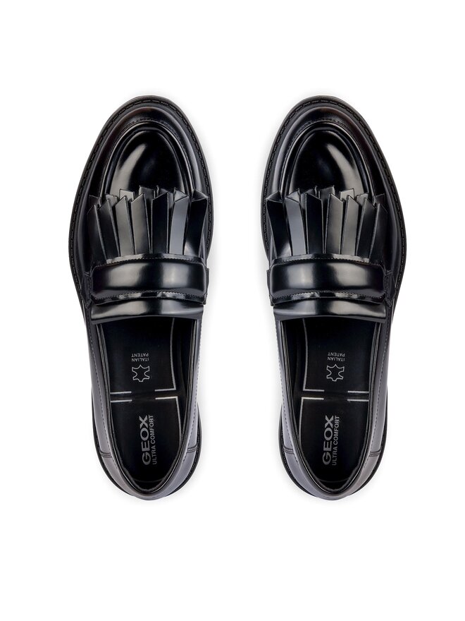 Loafers Geox D Walk Pleasure D36TGC 00038 C9999 Negru | epantofi.ro