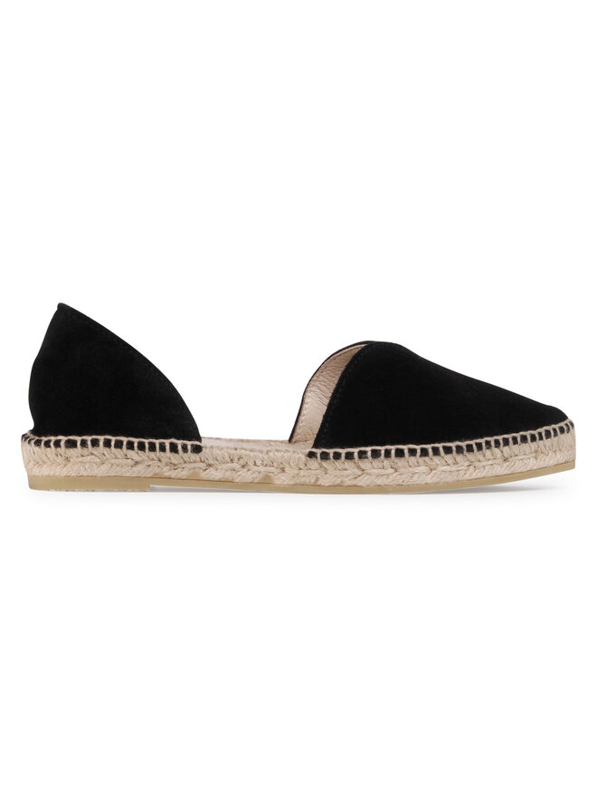 Alpargatas Manebi Open-Side Flats K 1.0 O0 Negro | zapatos.es