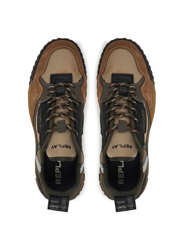 Sneakers REPLAY GMSF7.000.C0001T Maro | epantofi.ro