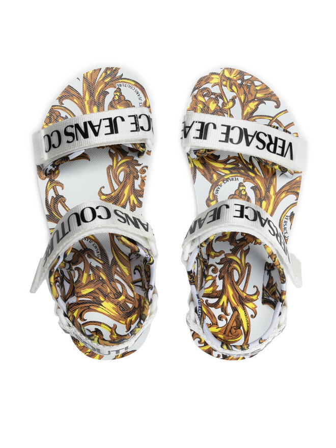 Sandalen Versace Jeans Couture 72VA3SX4 Weiß | eschuhe.de