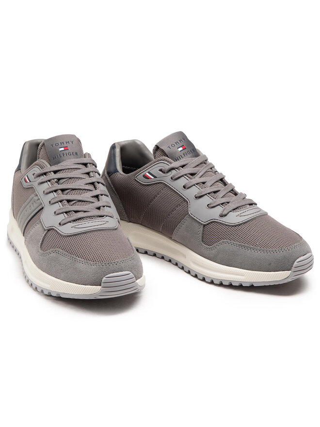 Tommy hilfiger grey trainers store