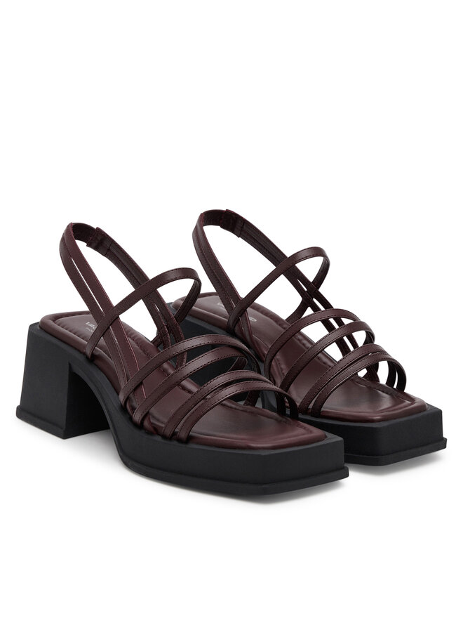 Sandały Vagabond Shoemakers Hennie 5337-101-38 Bordowy | eobuwie.com.pl