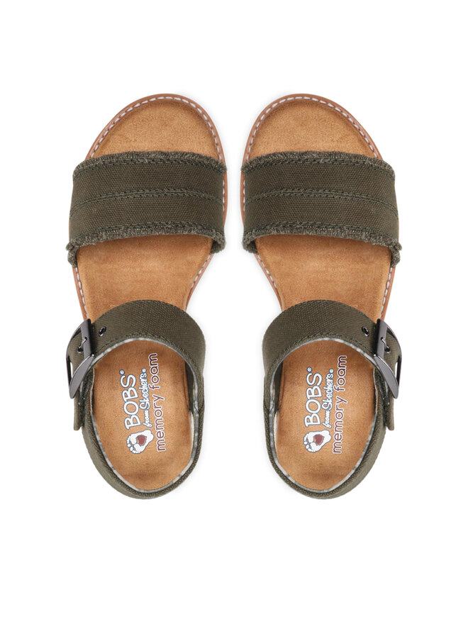 Espadrilles Skechers Adobe Princess 113541/OLV Grün | eschuhe.de